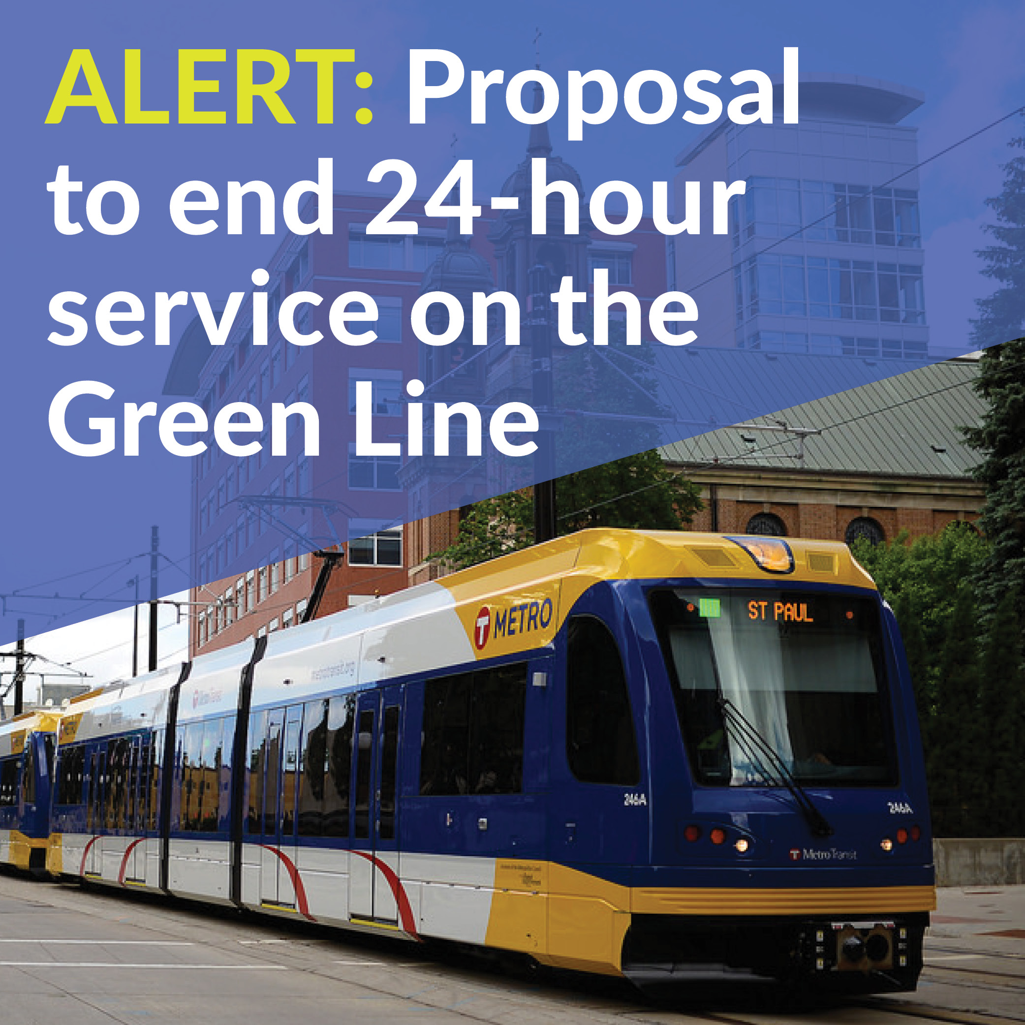 Equity Advisory Committee Questions Decision to End 24-Hour Green Line ...
