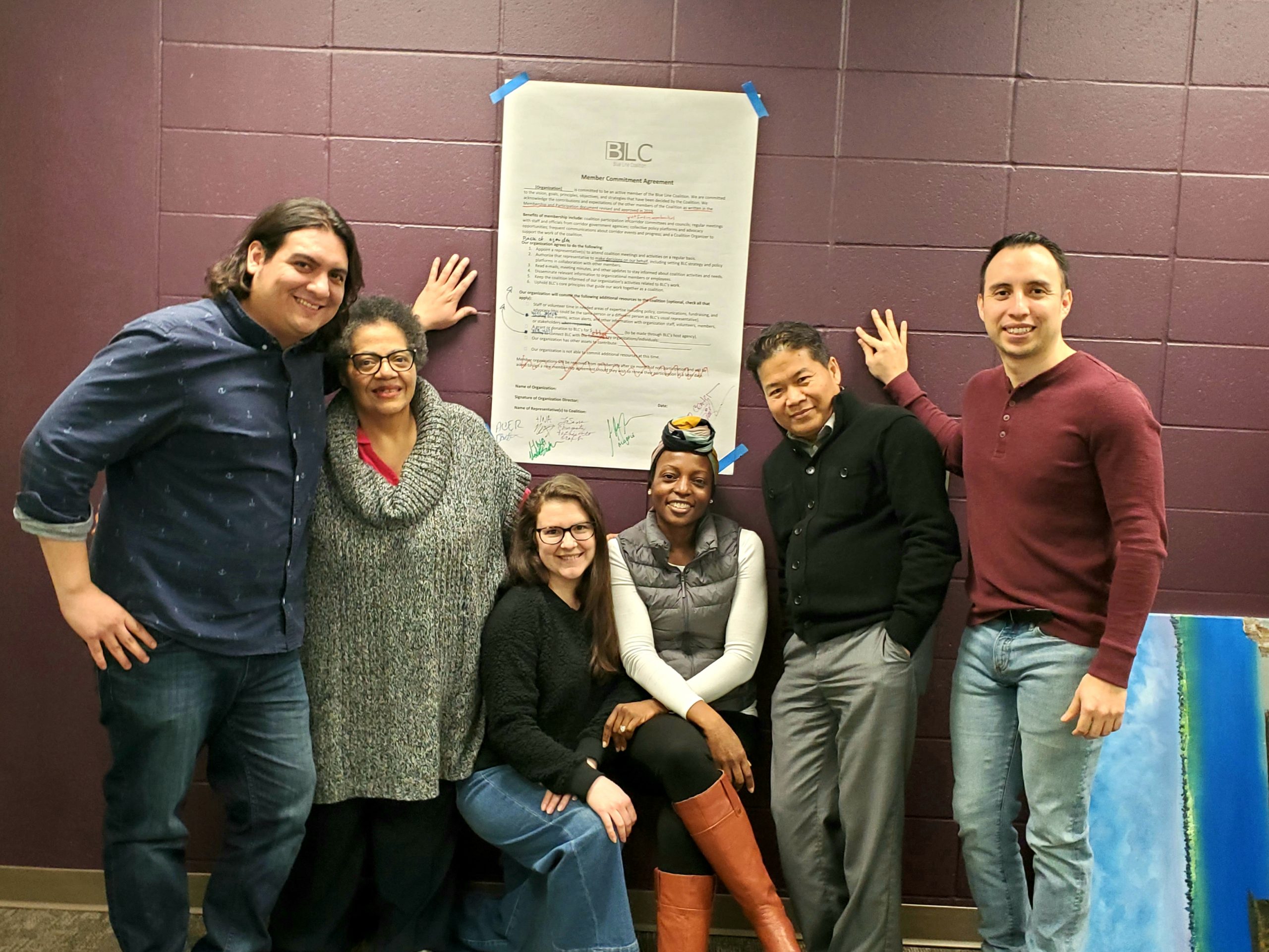 BLC statement: "Whatever the route, community must guide the direction ...